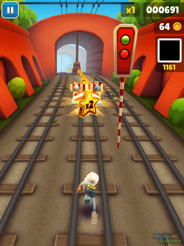 Spielverlauf von Subway Surfers