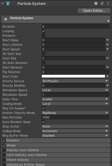 Implementieren Von Partikeleffekten In Unity Sharp Coder Blog 2890