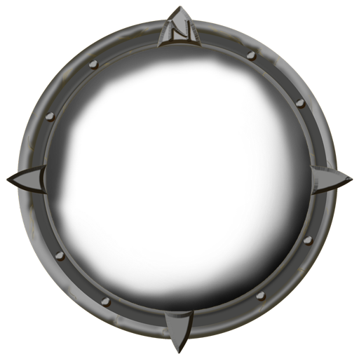 Kreisförmiges Minikarten-Randdesign